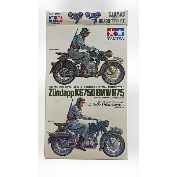 tamiya | Toys | New Tamiya Zndapp Bmw R75 Ready To Assemble Plastic ...
